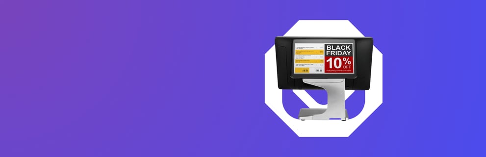 RetailStore's Customer Display Screen